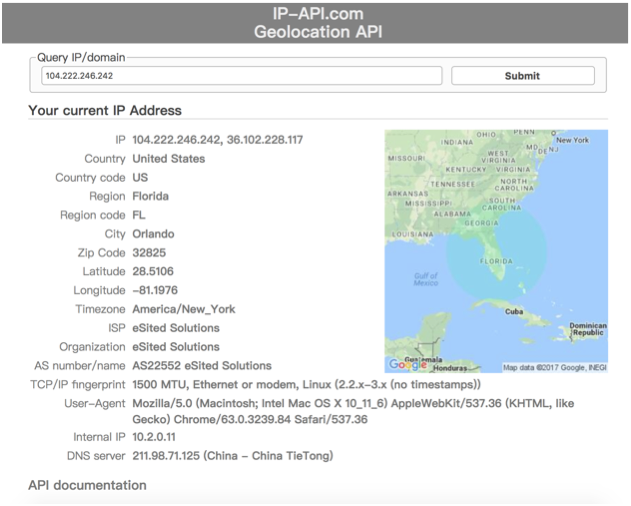 推荐几款获取当前 ip 的免费 api 接口 | 温欣爸比的博客